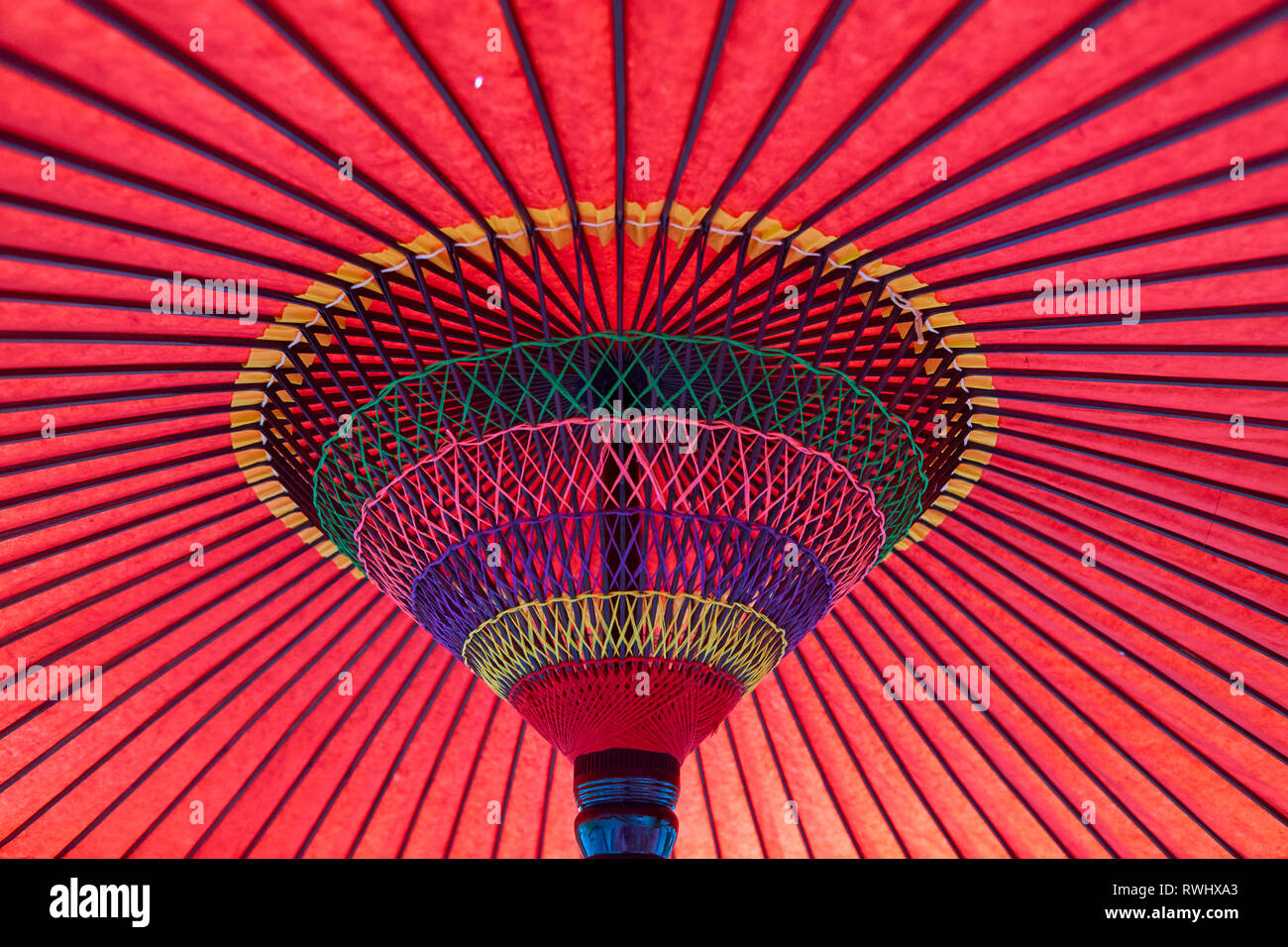 Japanese traditional paper parasol Stock Photo - Alamy