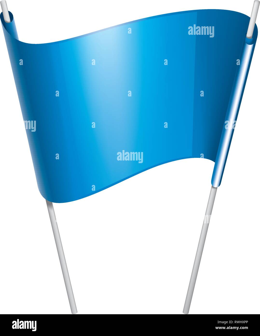 blue sticker on white background. Vector illustration Stock Vector ...