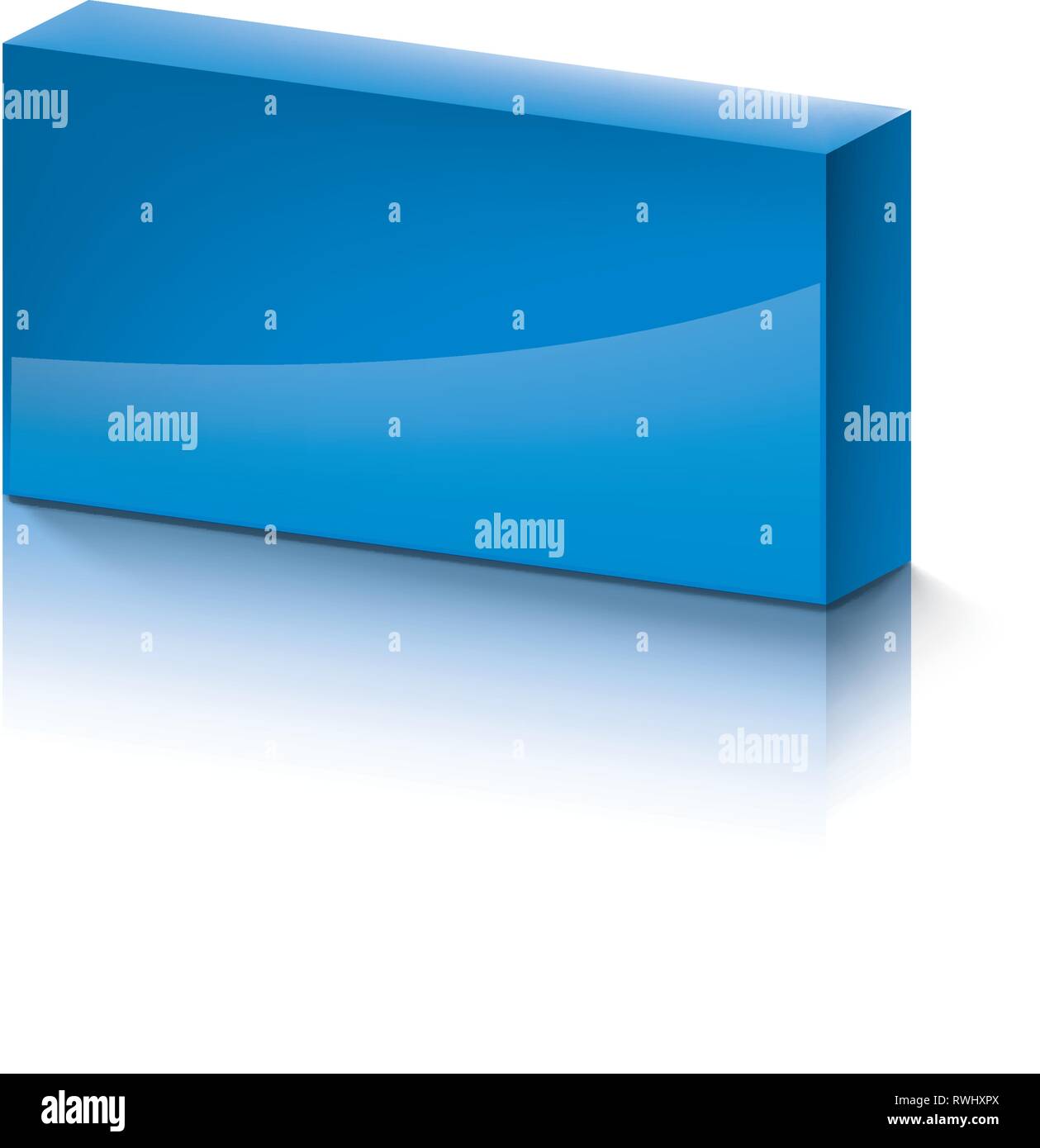 blue sticker on white background. Vector illustration Stock Vector ...