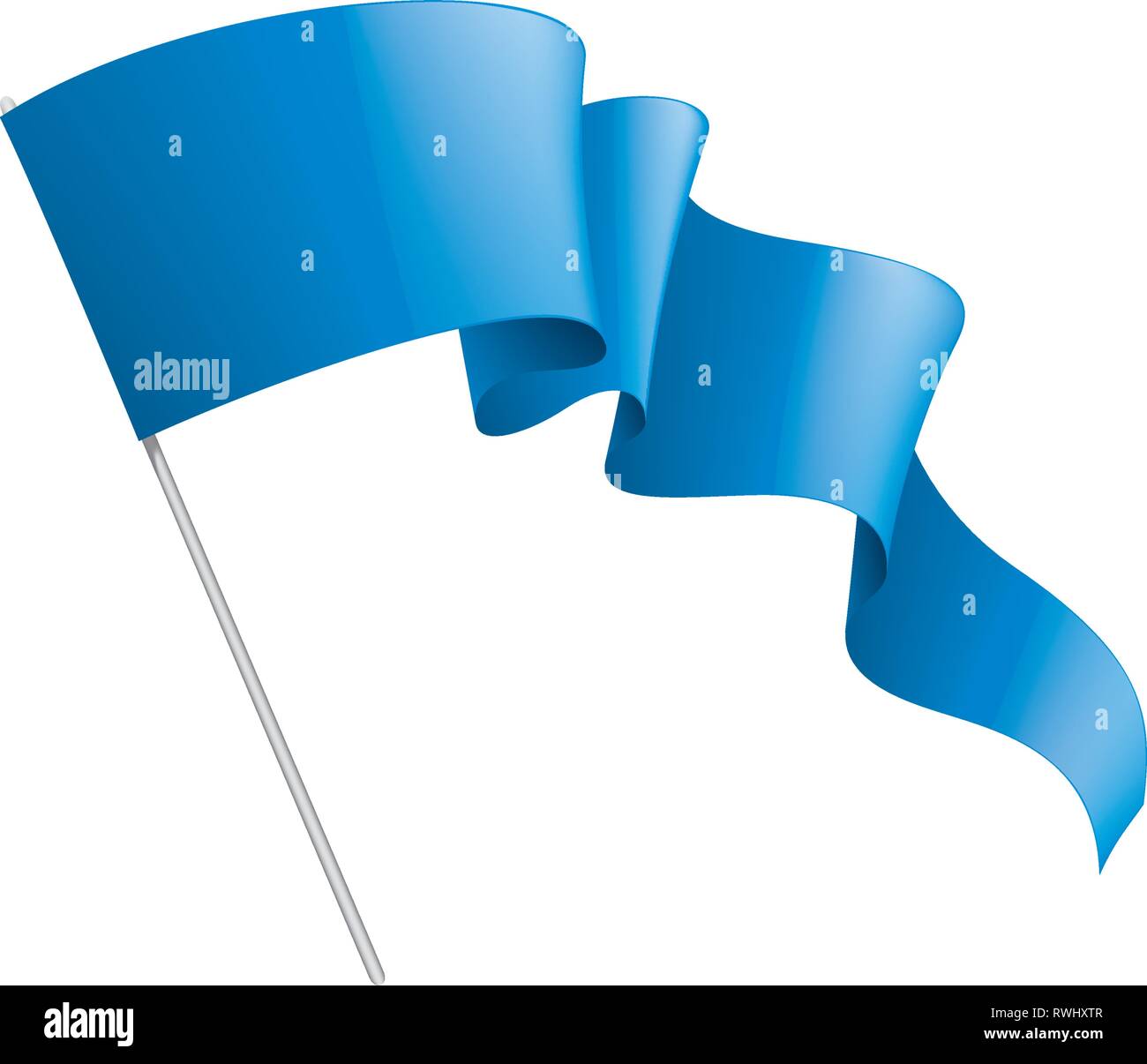 blue sticker on white background. Vector illustration Stock Vector ...