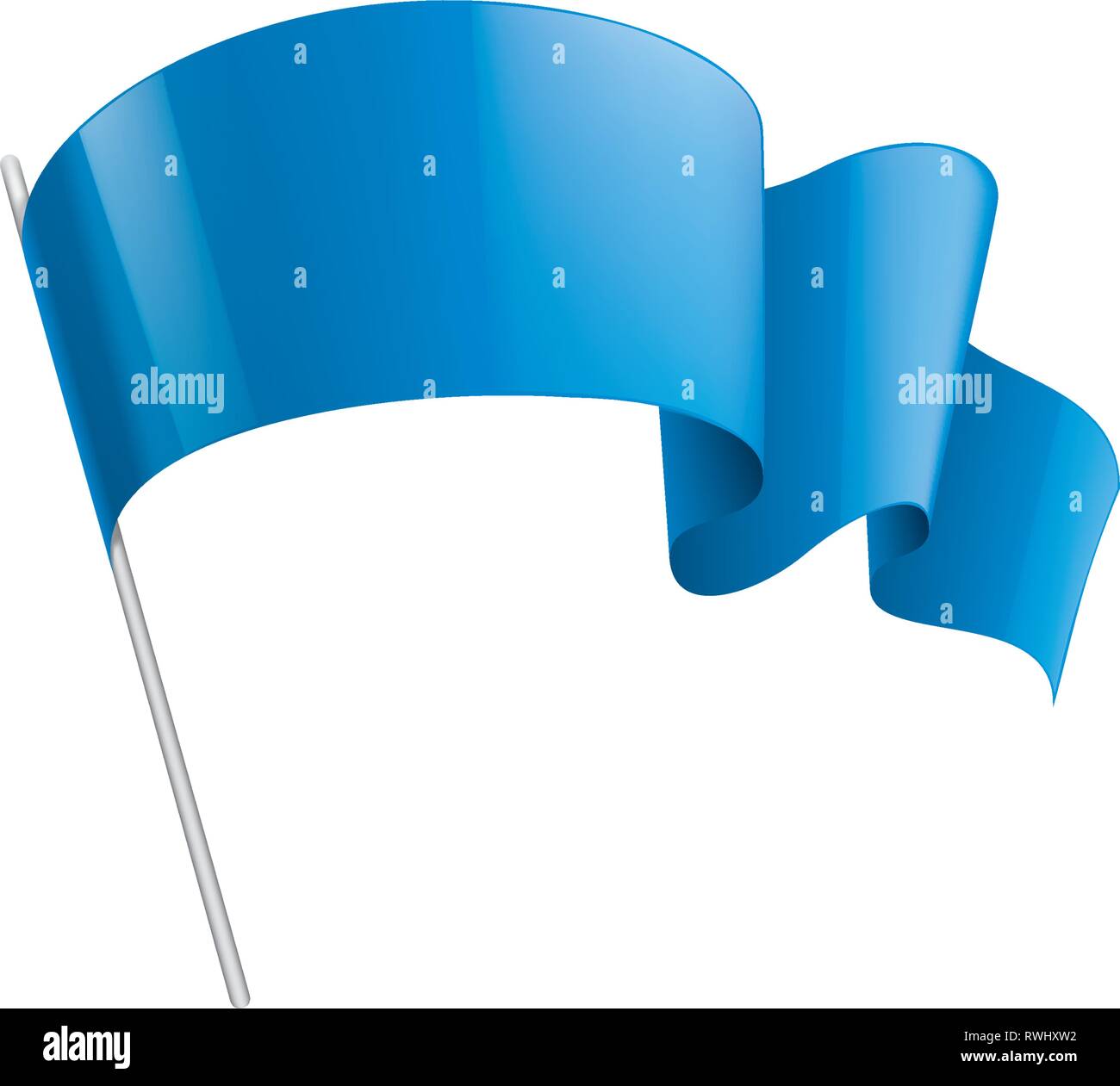 blue sticker on white background. Vector illustration Stock Vector ...