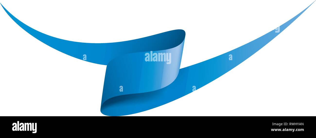 blue sticker on white background. Vector illustration Stock Vector ...