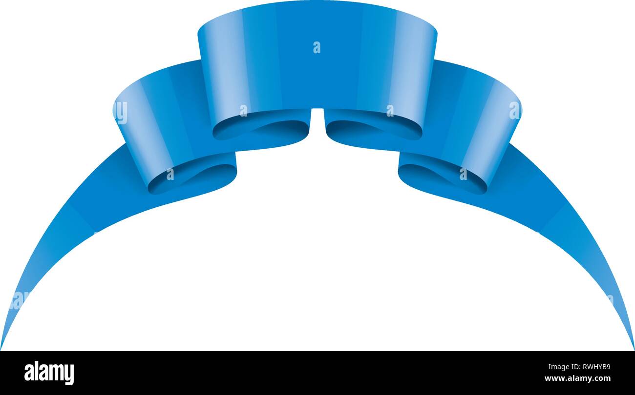 blue sticker on white background. Vector illustration Stock Vector ...