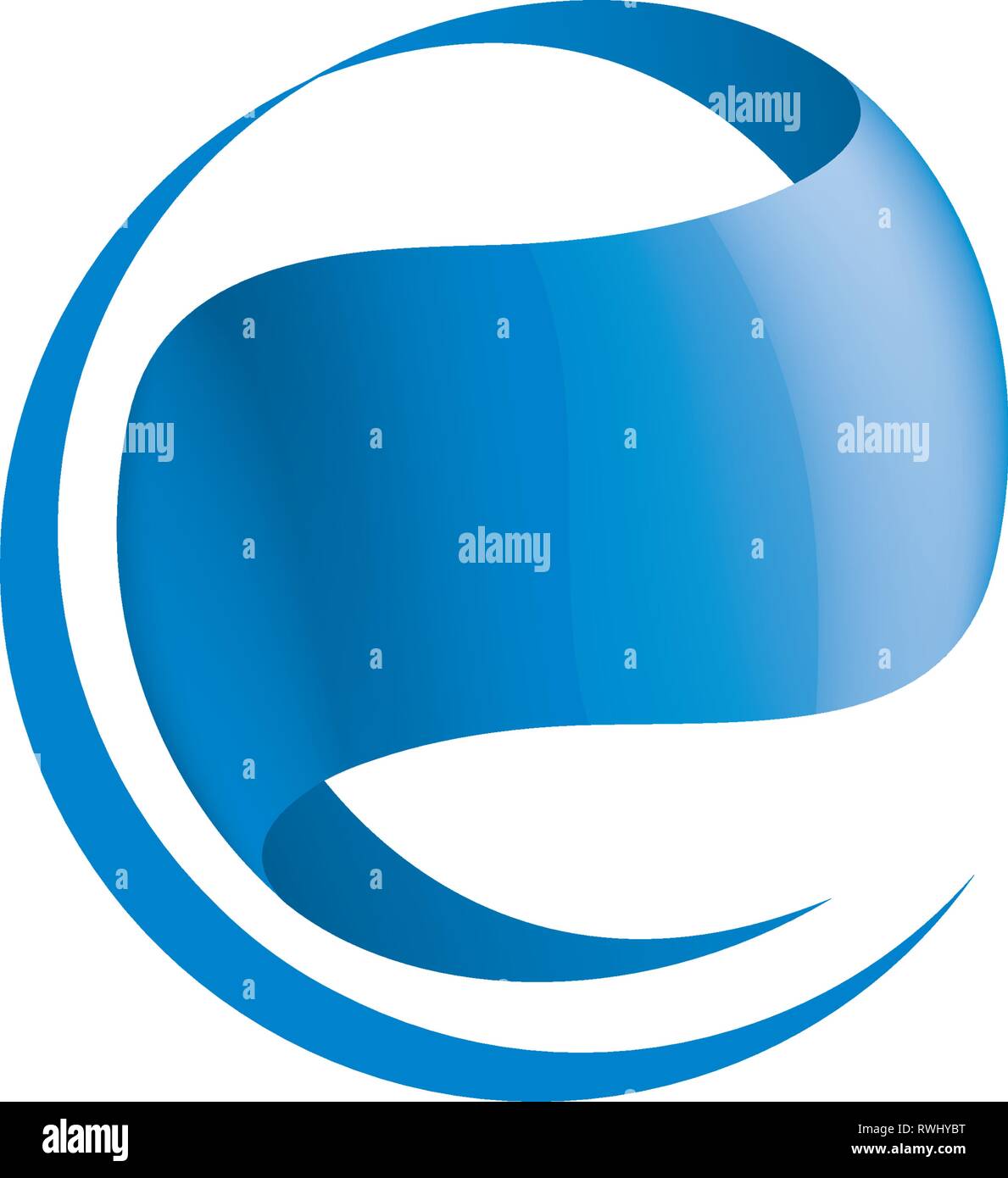 blue sticker on white background. Vector illustration Stock Vector ...