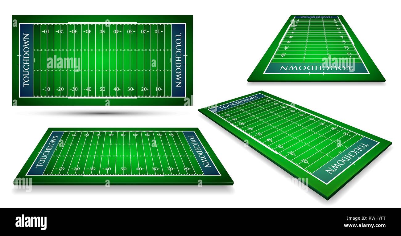 Athletic fields Cut Out Stock Images & Pictures - Alamy