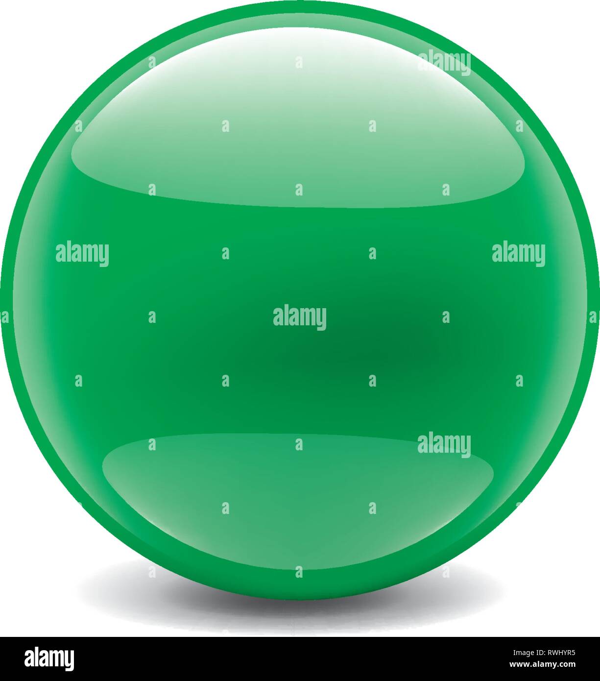 green sticker on white background. Vector illustration Stock Vector ...