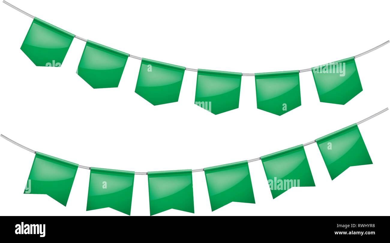green sticker on white background. Vector illustration Stock Vector ...