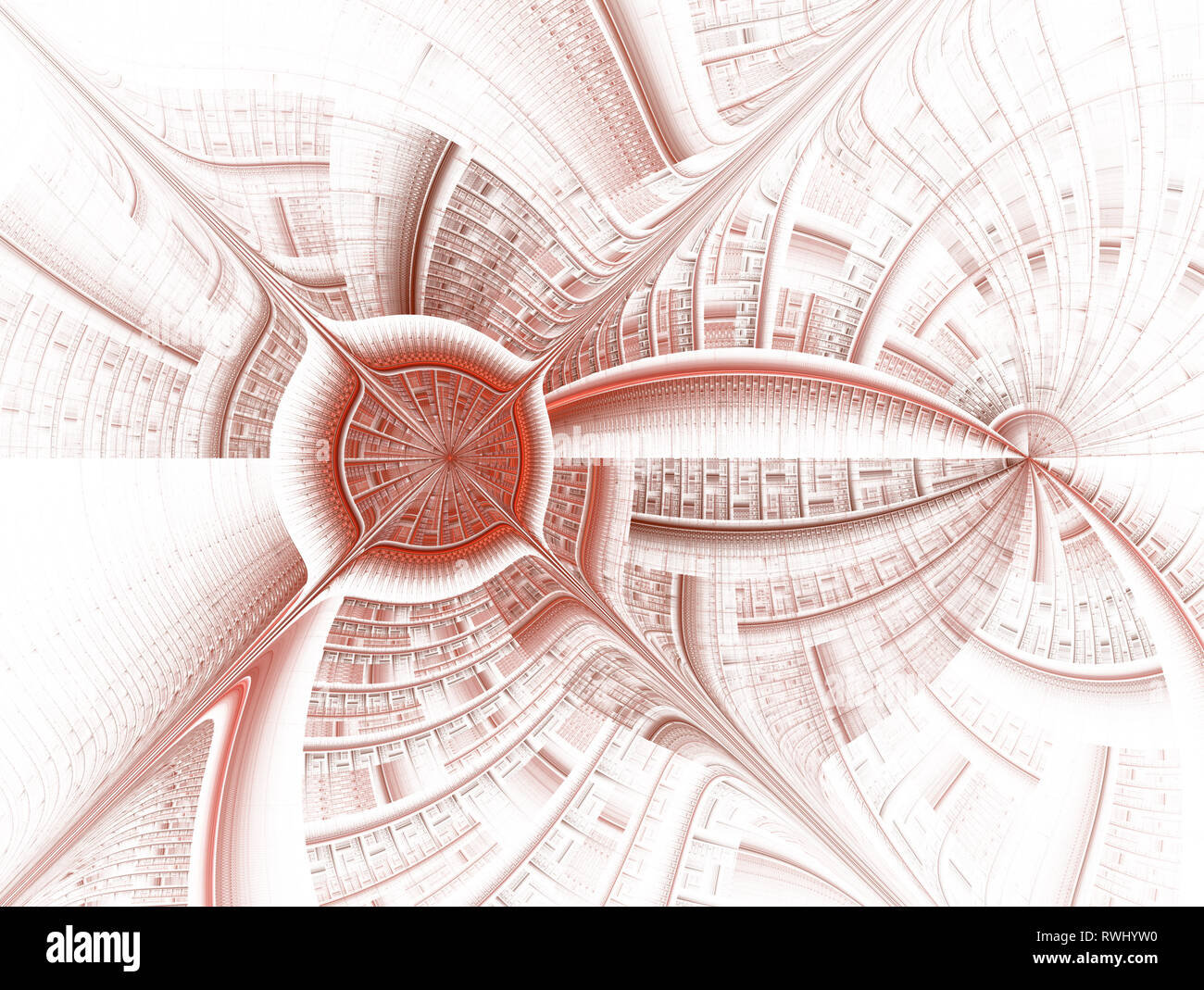 Stylized images of flowers and intersecting spiral lines. The infinity ...