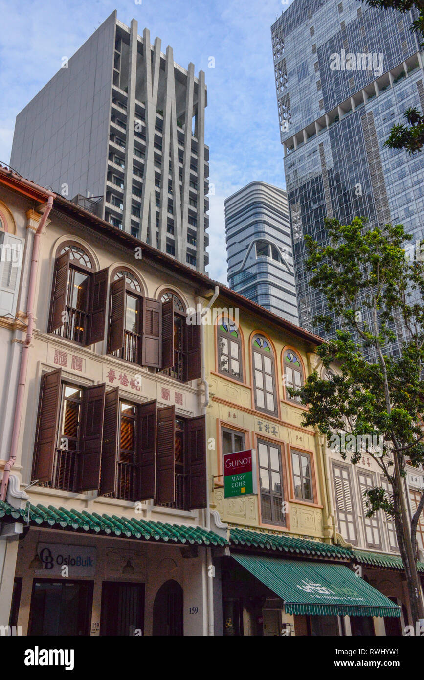 Singapore building hi-res stock photography and images - Alamy