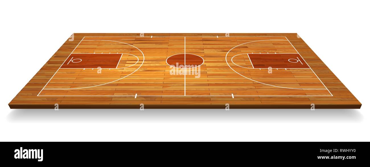 Basketball Court Floor Texture