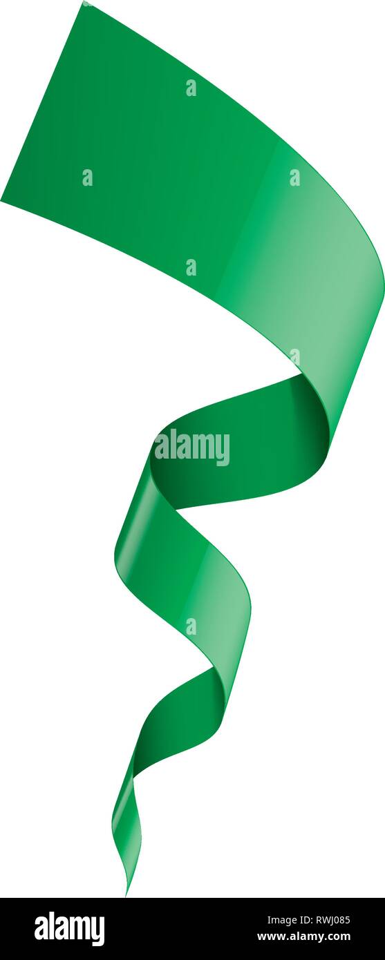 green sticker on white background. Vector illustration Stock Vector ...