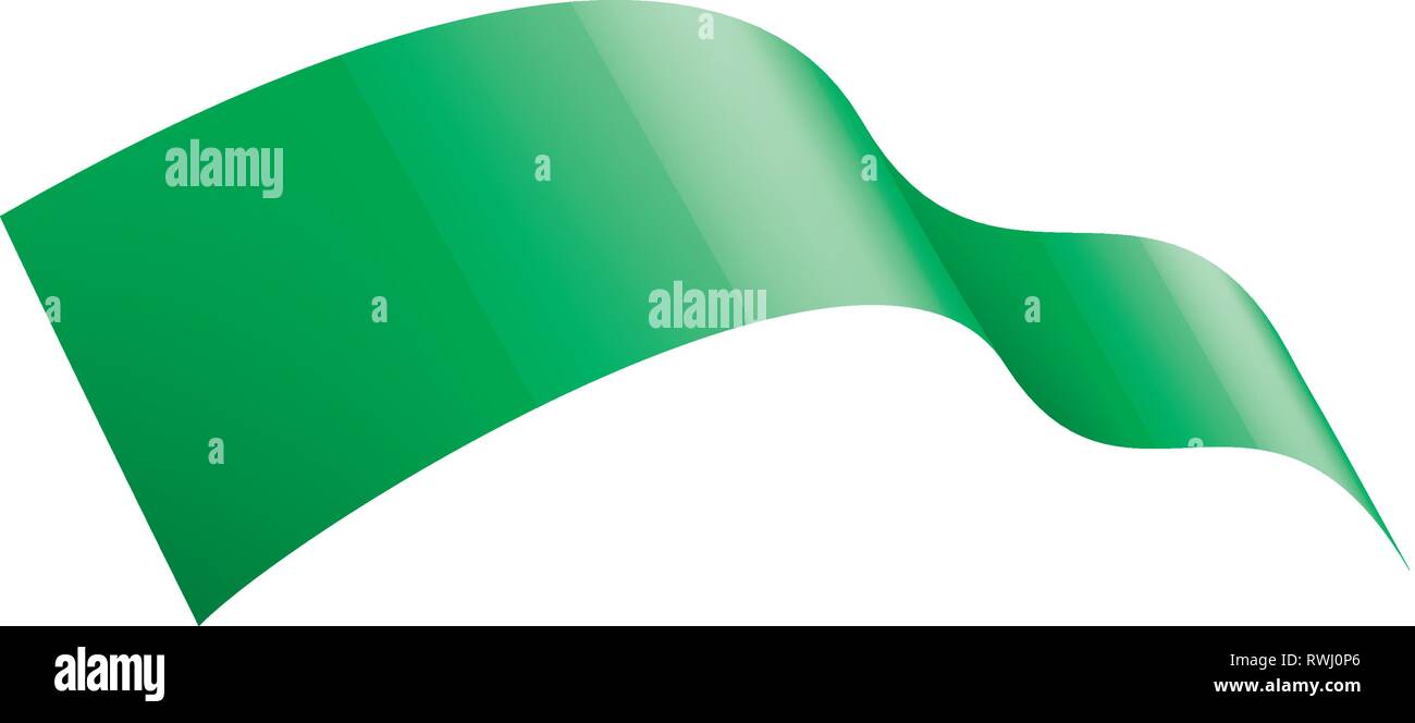 green sticker on white background. Vector illustration Stock Vector ...