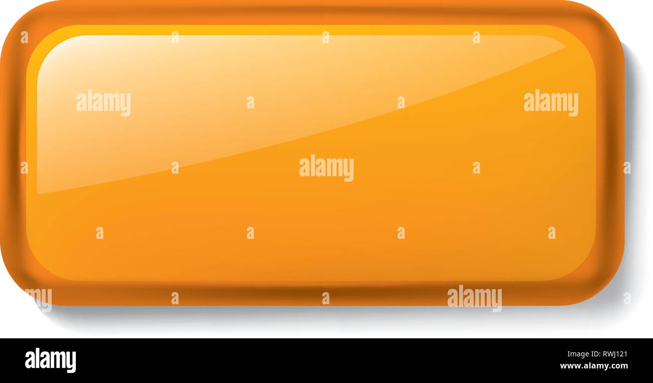 orange sticker on white background. Vector illustration Stock Vector ...