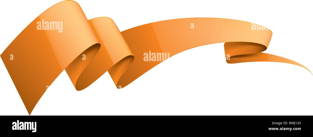 orange sticker on white background. Vector illustration Stock Vector ...