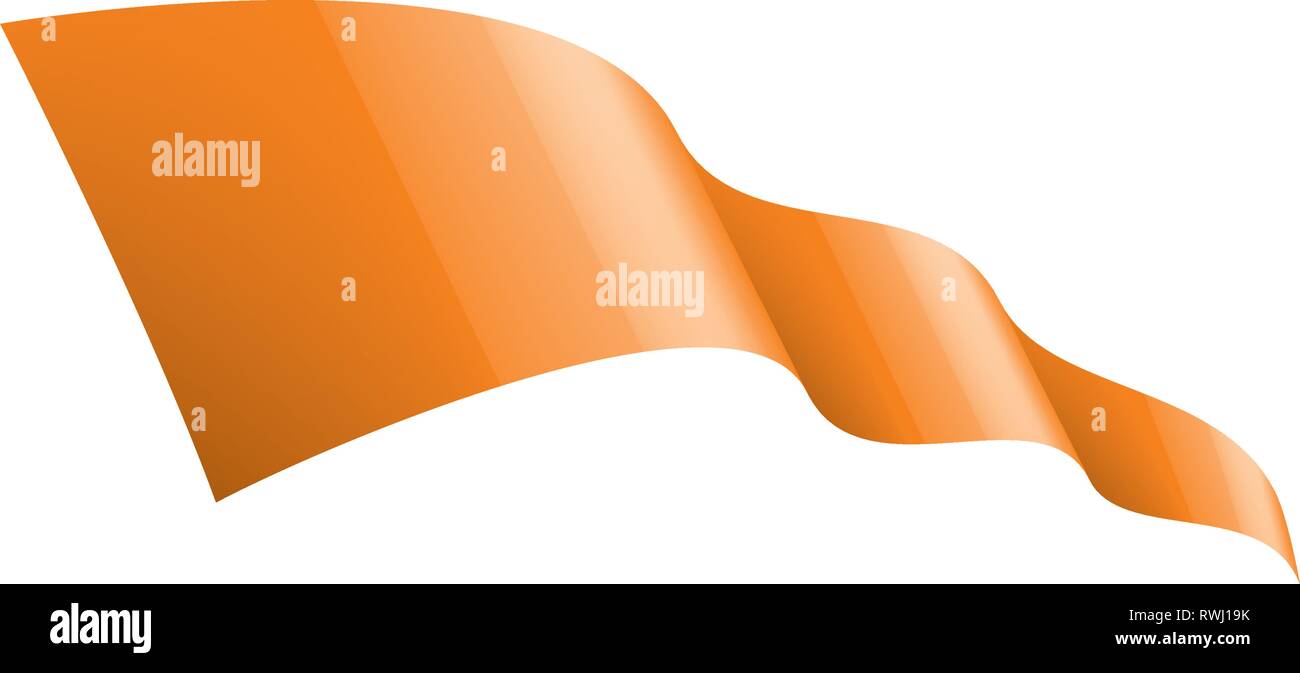 orange sticker on white background. Vector illustration Stock Vector ...