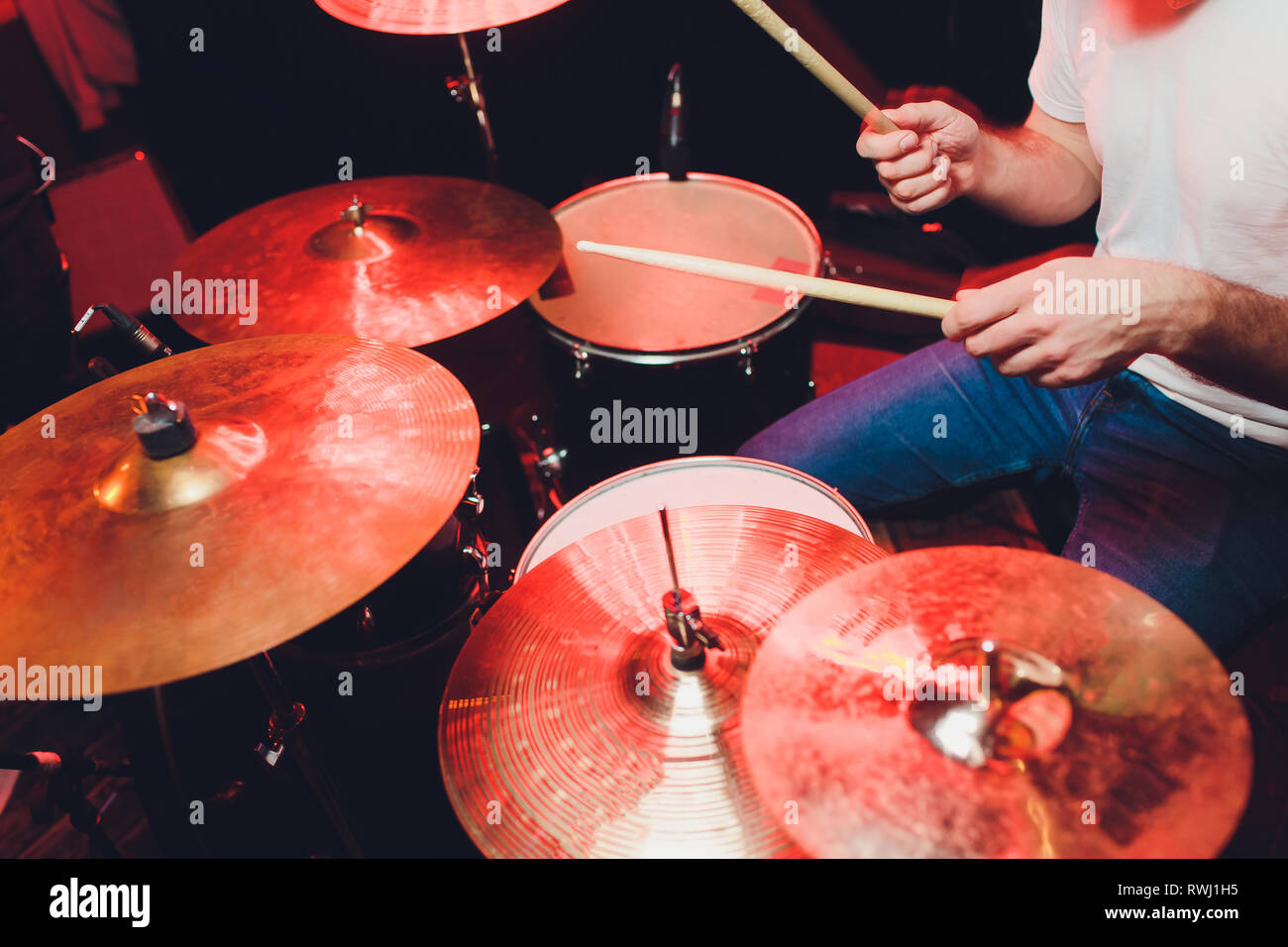 Professional drumkit hi-res stock photography and images - Alamy