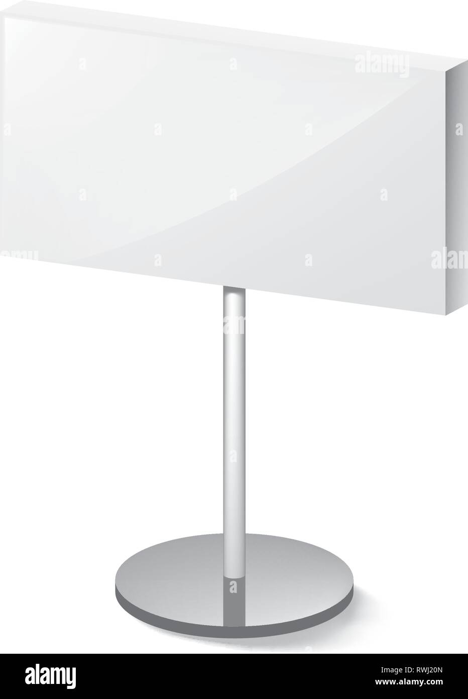 white sticker on white background. Vector illustration Stock Vector ...