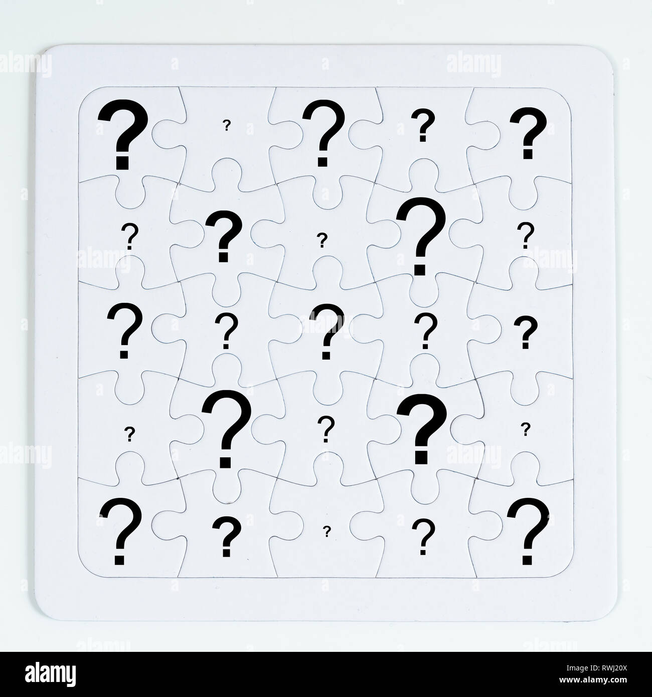 Question mark pattern hi-res stock photography and images - Alamy