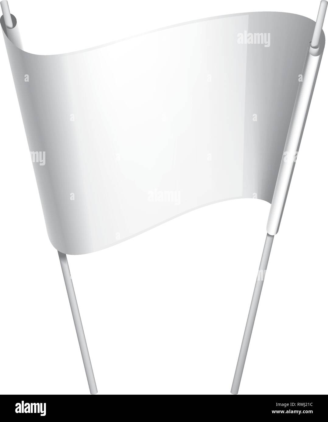 white sticker on white background. Vector illustration Stock Vector ...