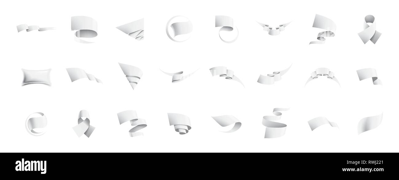 white sticker on white background. Vector illustration Stock Vector ...