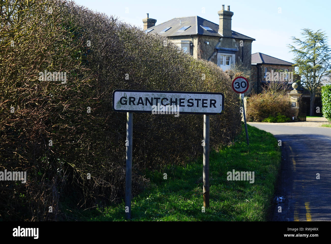 Grantchester village cambridge hi-res stock photography and images - Alamy