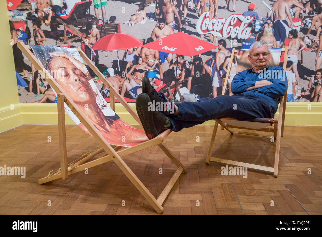 London, UK. 6th Mar, 2019. Martin Parr 'Only Human' exhibition at the ...