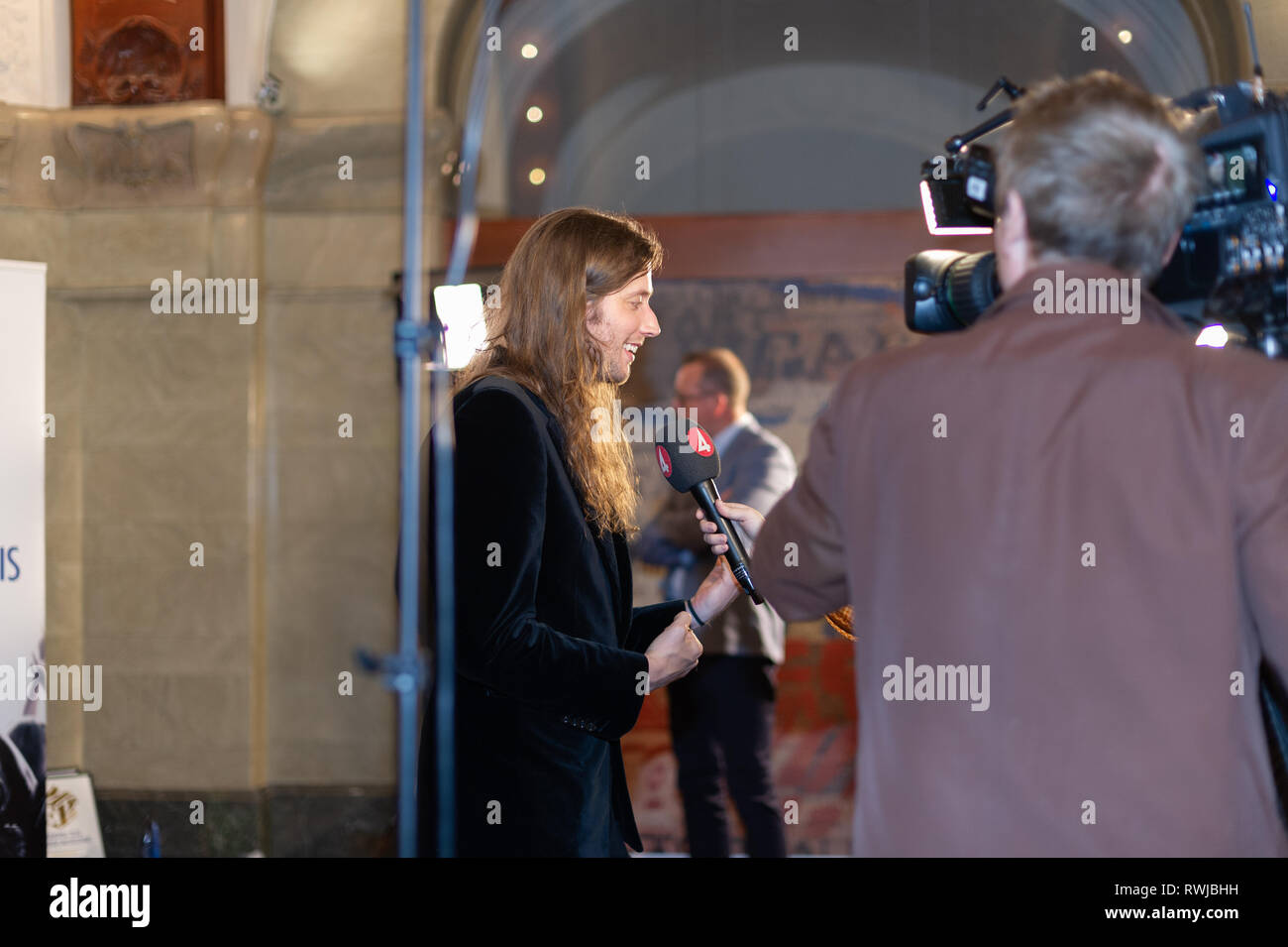 Stockholm, Sweden, March 6, 2019. Grammy-winning Ludwig Goransson ...
