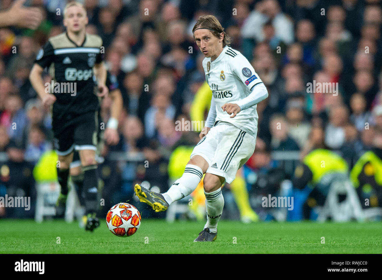 Luka modric champions league 2018 hi-res stock photography and images ...