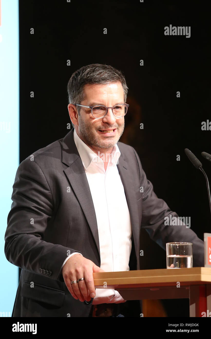 Schwerte, Germany. 6th Mar, 2019. MARC HERTER Chairman of the SPD ...