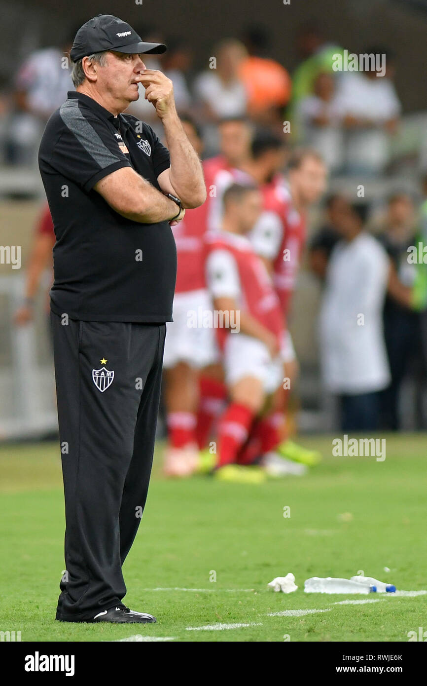 Belo Horizonte, Brazil. 06th Mar, 2019. Technician Levir Culpi of ...