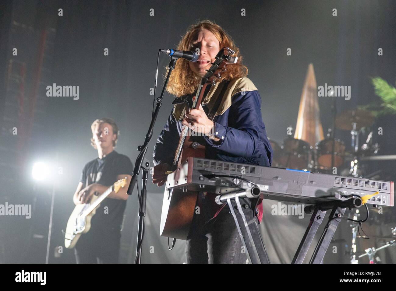 Milwaukee, Wisconsin, USA. 5th Mar, 2019. MCKINLEY KITTS and ZACH GRACE ...