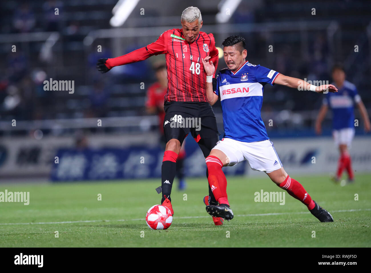 NHK Spring Mitsuzawa Football Stadium, Kanagawa, Japan. 6th Mar, 2018 ...