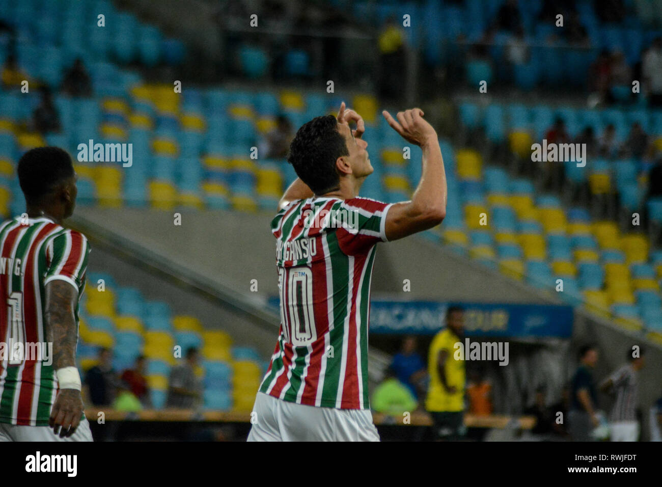 Rio De Janeiro, Brazil. 06th Mar, 2019. Paulo Henrique Ganso scored his ...