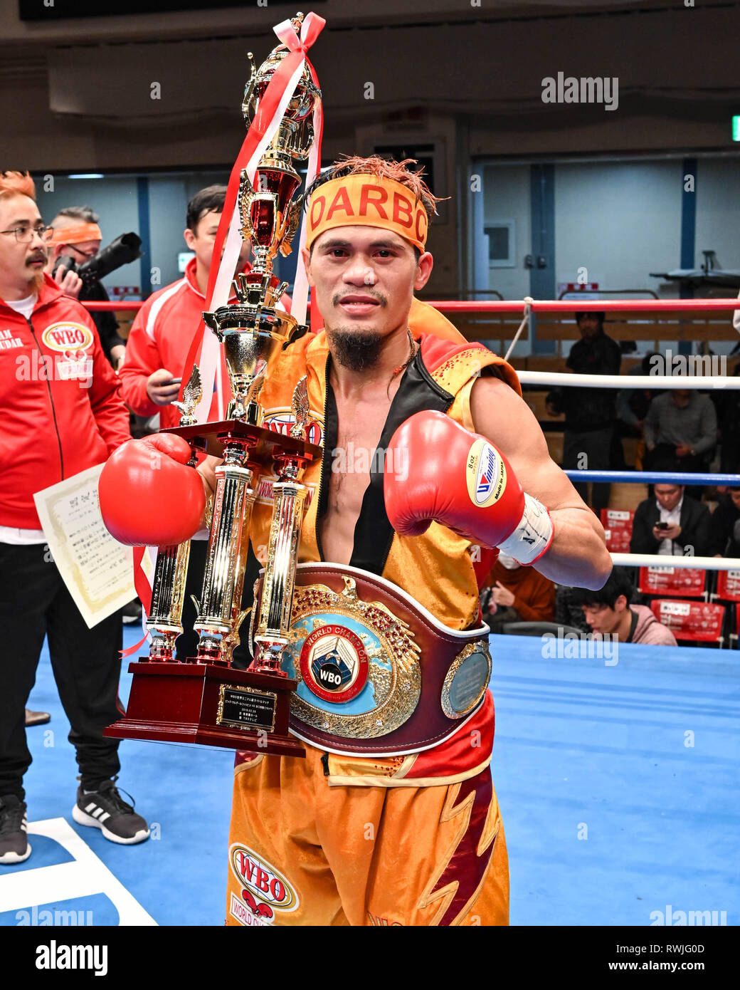 Tokyo, Japan. 26th Feb, 2019. Vic Saludar (PHI) Boxing : Vic Saludar of ...