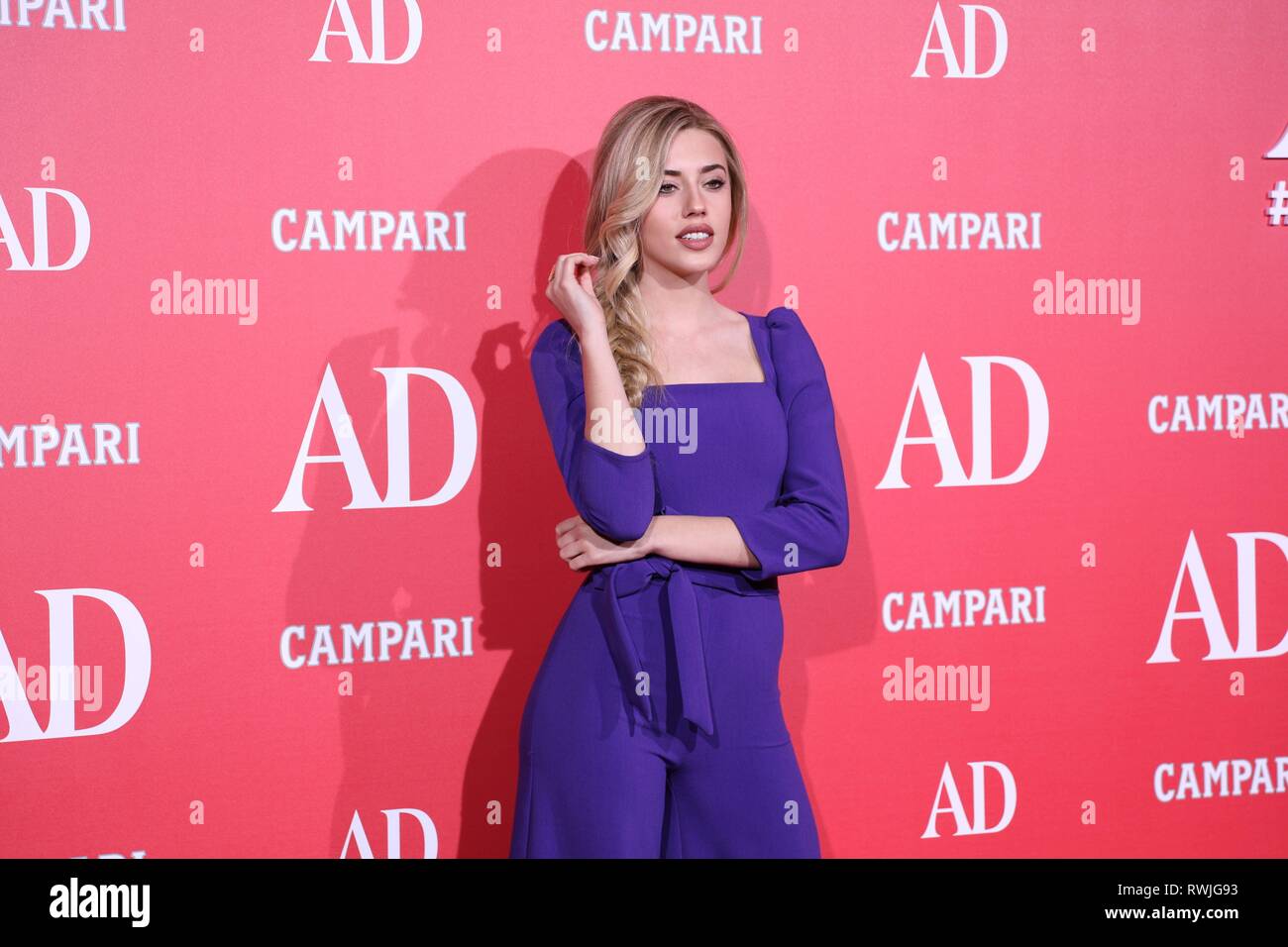 Amaia Izar, Miss Spain seen attending the event. Cordon Press Stock ...