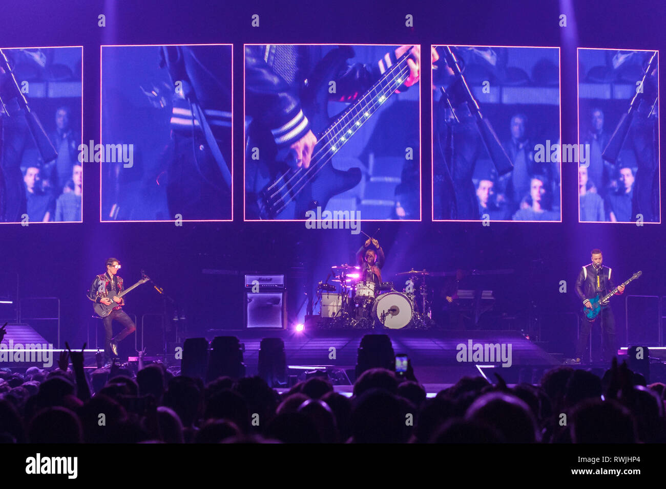San Diego, California, USA. 6th Mar, 2019. MUSE at Pechanga Arena in ...