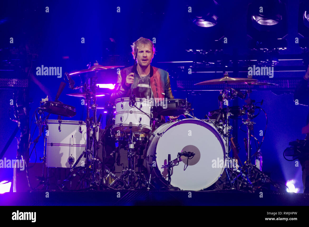 San Diego, California, USA. 6th Mar, 2019. Dominic Howard of MUSE at ...