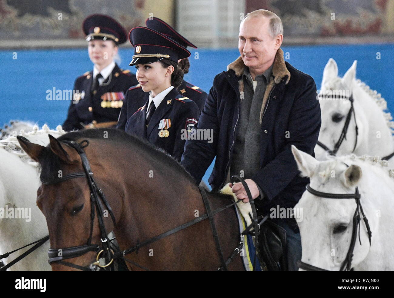 Vladimir Putin Horse High Resolution Stock Photography and Images - Alamy