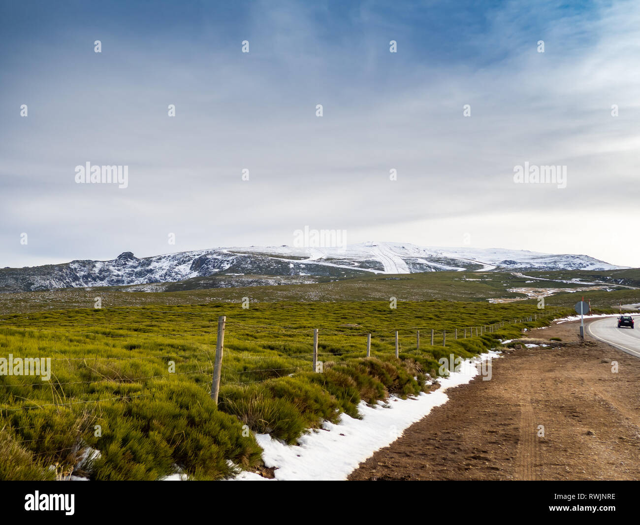 Aerial drone view majestic mountain hi-res stock photography and images ...