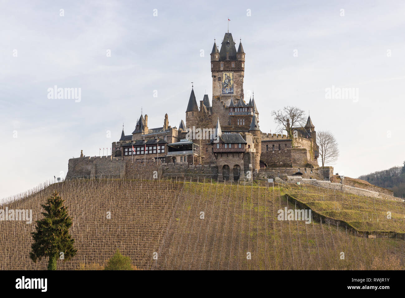 Cochem castle winter hi-res stock photography and images - Alamy