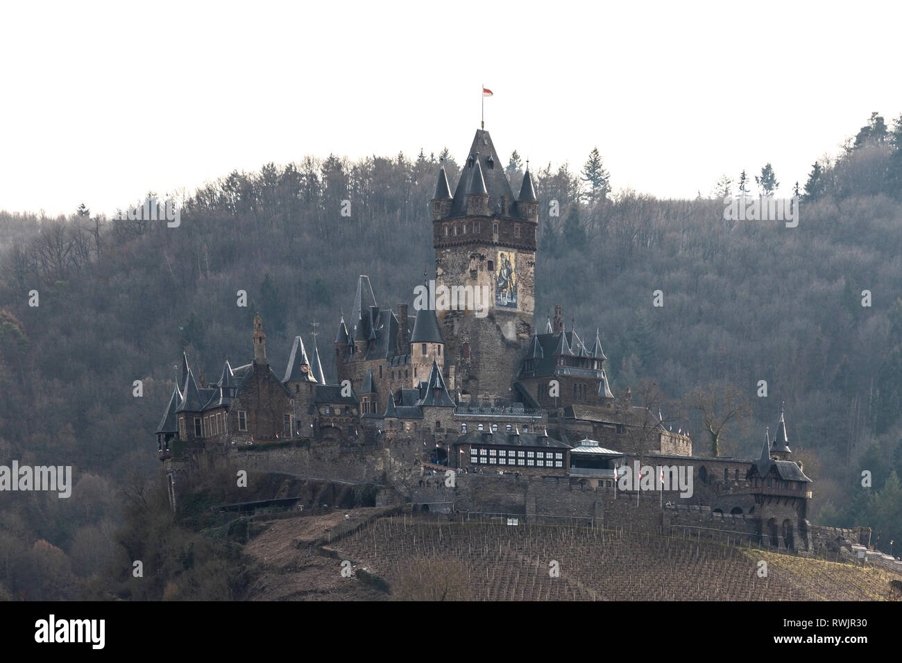 Cochem castle winter hi-res stock photography and images - Alamy