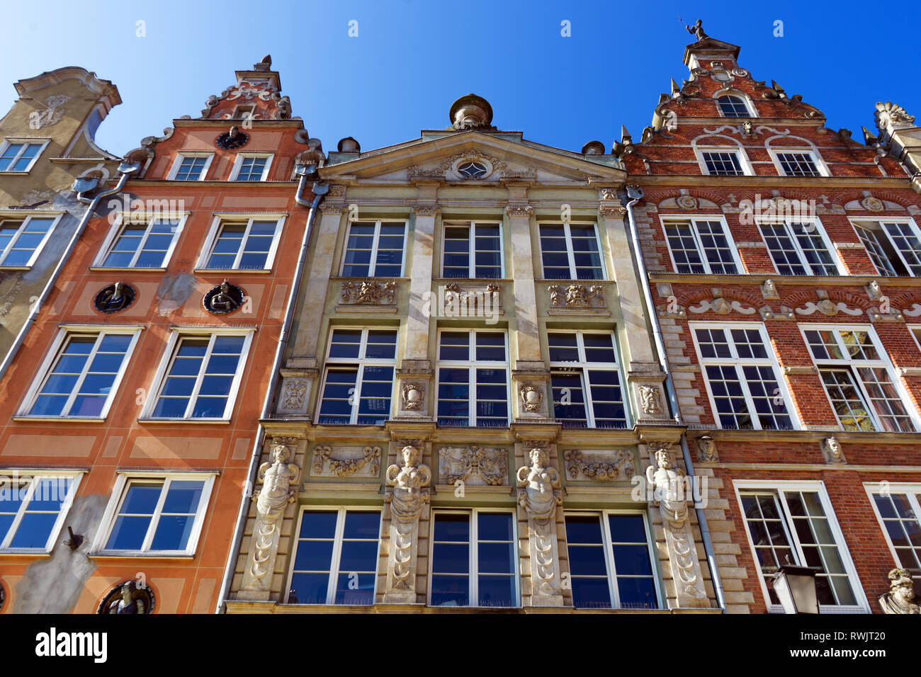 Traditional buildings inGdansk, Poland, Europe Stock Photo - Alamy