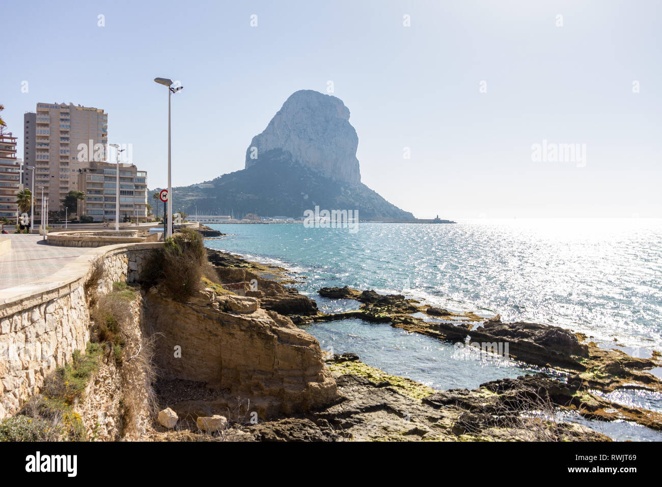 Penon de ifach calpe costa hi-res stock photography and images - Alamy