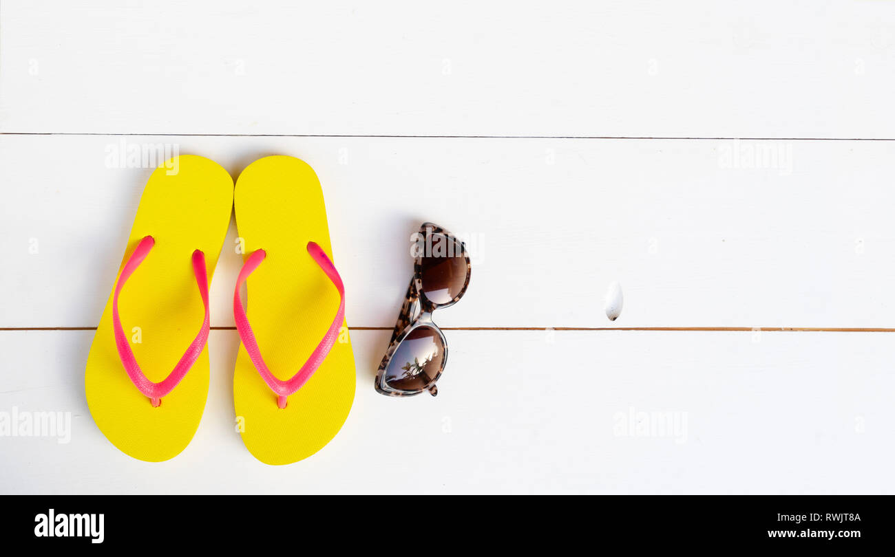 Summer flat lay scenery hi-res stock photography and images - Alamy