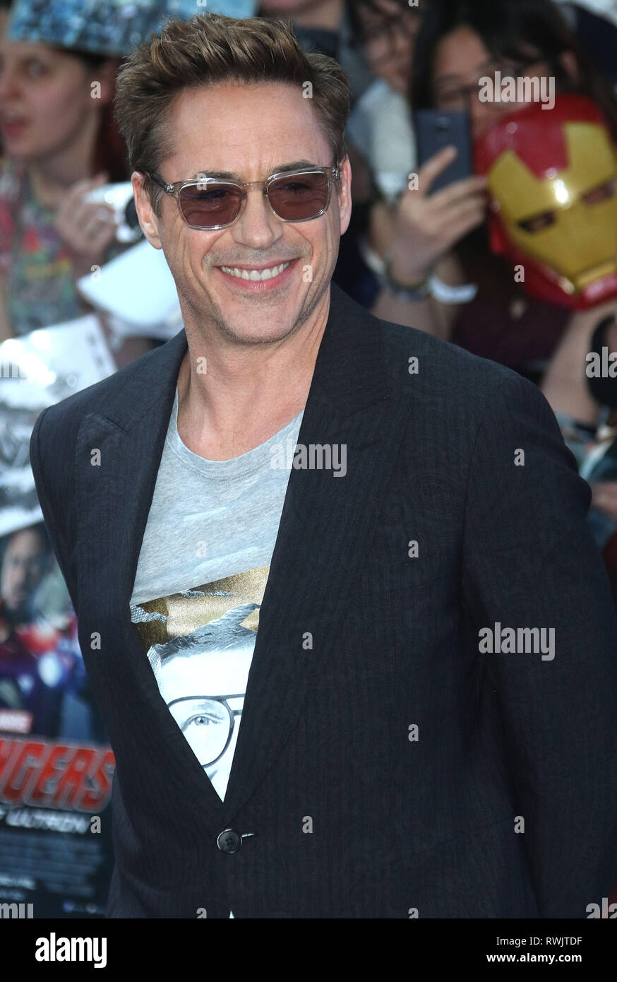 Apr 21, 2015 - London, England, UK - The Avengers: Age Of Ultron ...