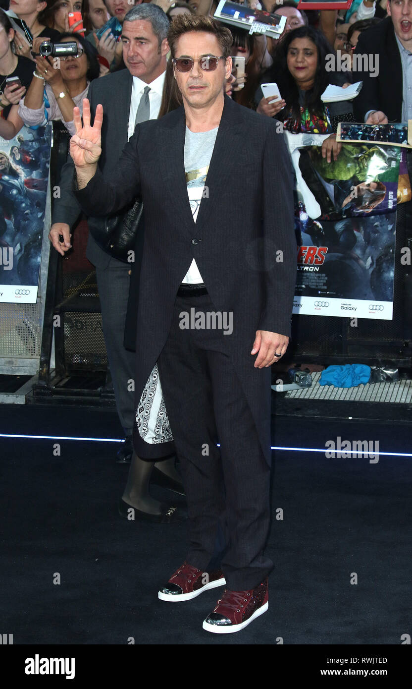 Apr 21, 2015 - London, England, UK - The Avengers: Age Of Ultron ...