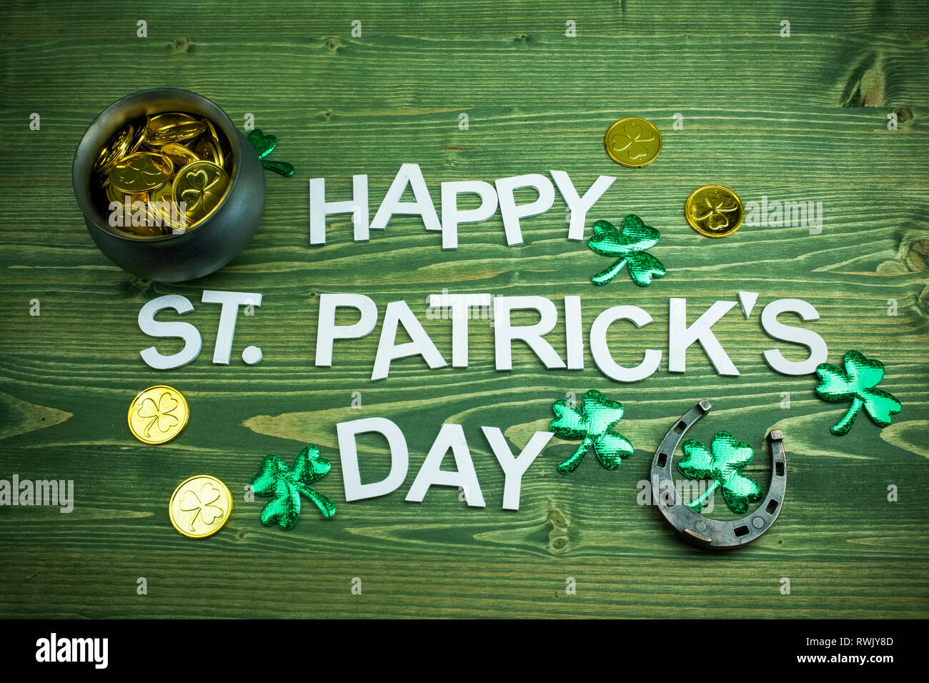 Letters of st patrick hi-res stock photography and images - Alamy