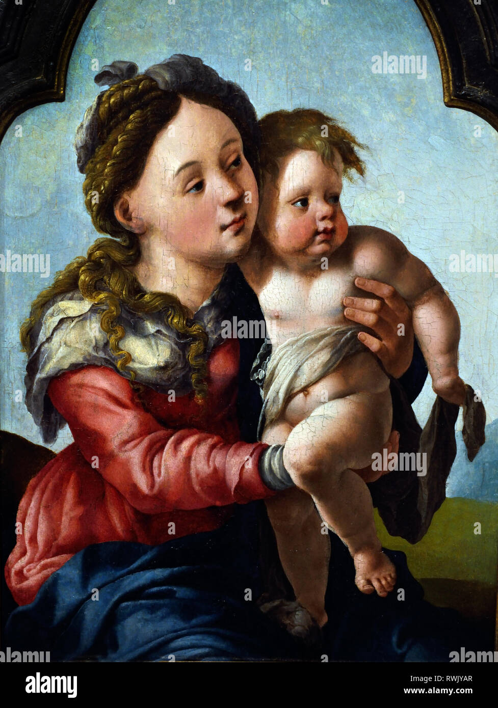 Jan van scorel madonna child hi-res stock photography and images - Alamy