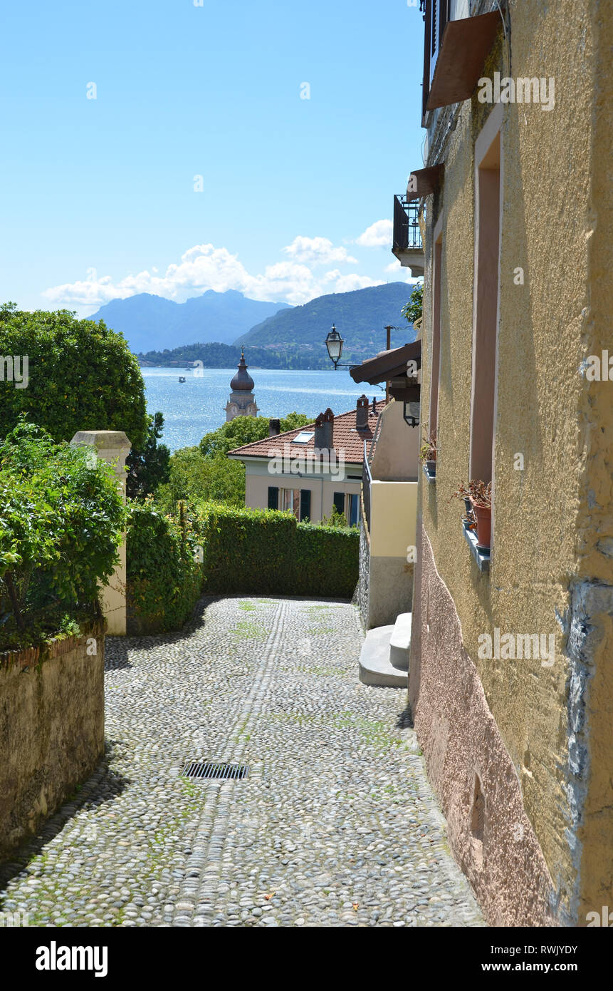 Menaggio town, Lake Como, Italy Stock Photo - Alamy