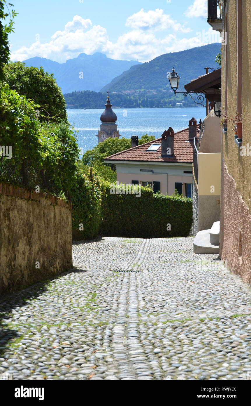 Menaggio town, Lake Como, Italy Stock Photo - Alamy